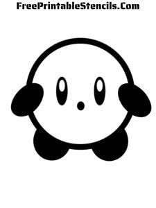 Free Printable Kirby Stencils Free Printable Stencils