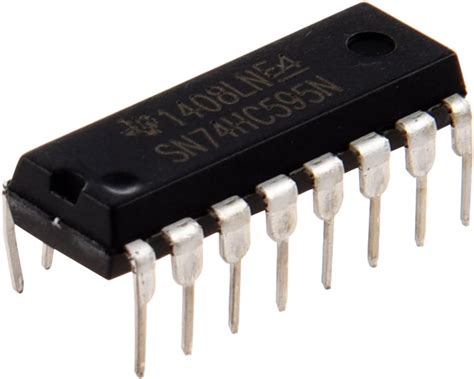 amazon toogoo 5個 sn74hc595n 74hc595 8 ビットシフトレジスタdip 16 ic 集積回路