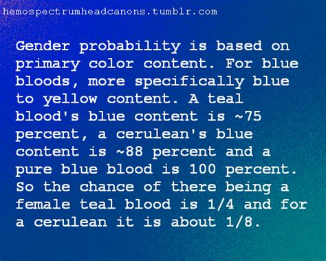 Hemospectrum Headcanons