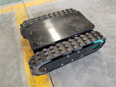 Rubber Tracked Chassis Platform Remote Control And Oem