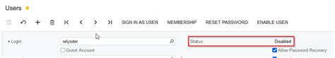 Creating Report For Disabled Users Community