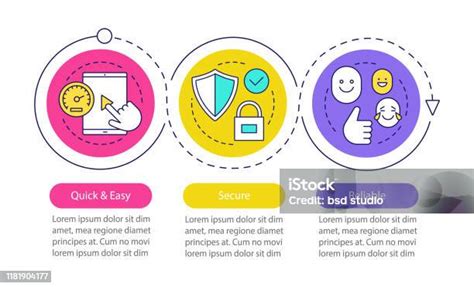 Template Infografis Vektor Layanan Digital Ilustrasi Stok Unduh