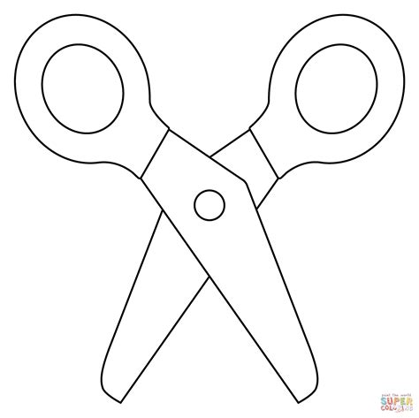 Dibujo De Tijeras Para Colorear Ultra Coloring Pages 3432 Th
