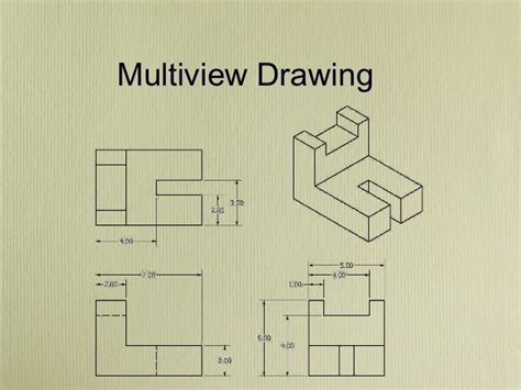 Multiview Drawing Worksheets At Getdrawings Free Download