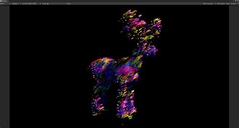 Unity VFX GraphSDF Model Particle Deformation By Eric Wang Unity VFX