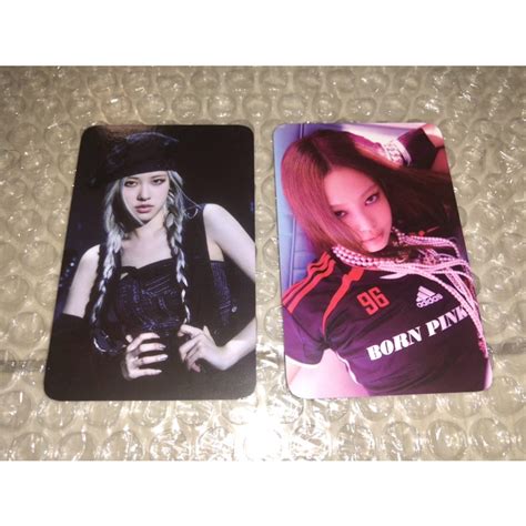 Jual READY BLACKPINK OFFICIAL PHOTOCARD BORN PINK BENEFIT FROM