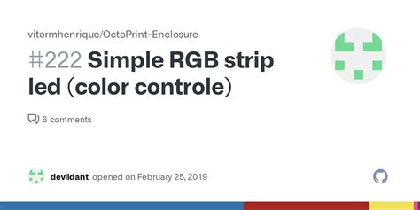 simple rgb strip led color controle · issue 222 · vitormhenrique