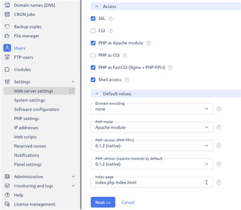 Ispmanager Web Server And Site Control Panel