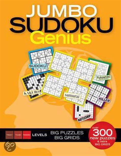 Jumbo Sudoku Genius Jumbo Sudoku 9781603208963 Boeken