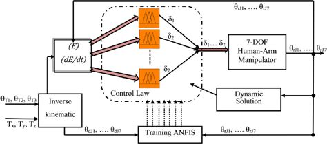 Anfis Control Of The 7 Dof Human Arm Manipulator Download Scientific Diagram