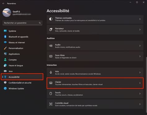 Windows 11 comment bien configurer lOutil Capture décran