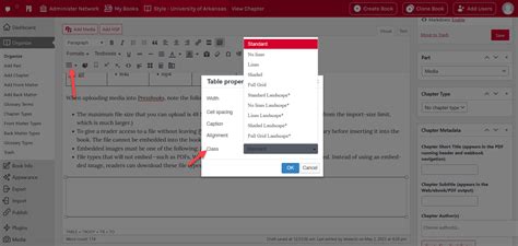Tables University Of Arkansas Oer Style Guide