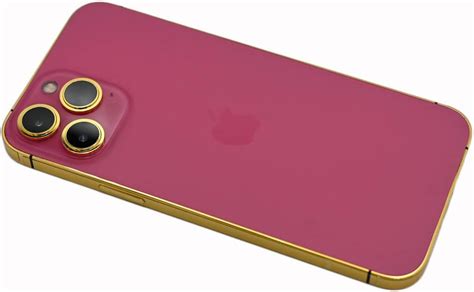 Caviar Luxury 24k Gold Frame Customized Iphone 14 Pro 256gb Storage
