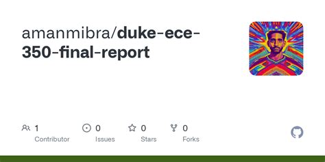 GitHub Amanmibra Duke Ece 350 Final Report