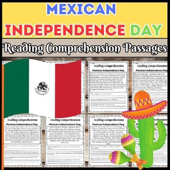 Mexican Independence Day Reading Comprehension By Happy Teacher Club 18