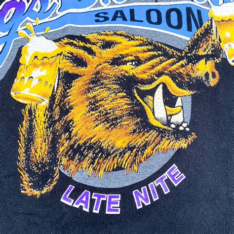 Vintage 90s Hogs Breath Saloon Key West Biker T Shirt Cobblestore