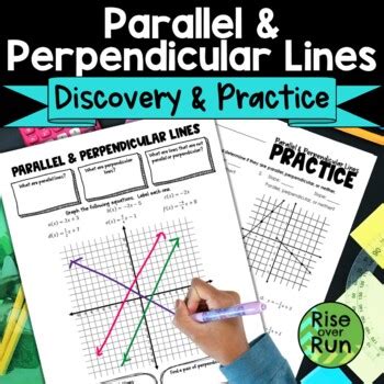 Parallel And Perpendicular Lines Guided Notes By Rise Over Run TpT