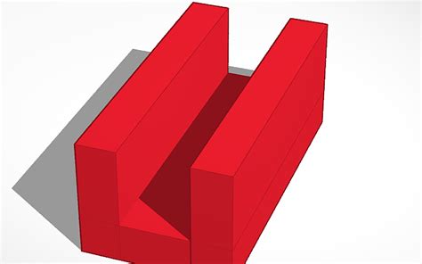 3d Design U Shape Tinkercad