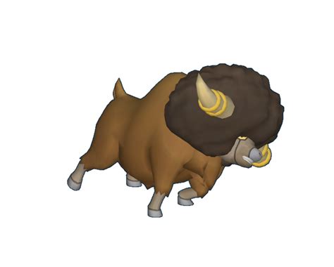 Bouffalant ~ 3d Nif Model Animations Dl By Evekn On Deviantart
