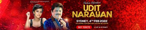 Padma Bhushan Udit Narayan Live In Grand Musical Concert Sydney Au