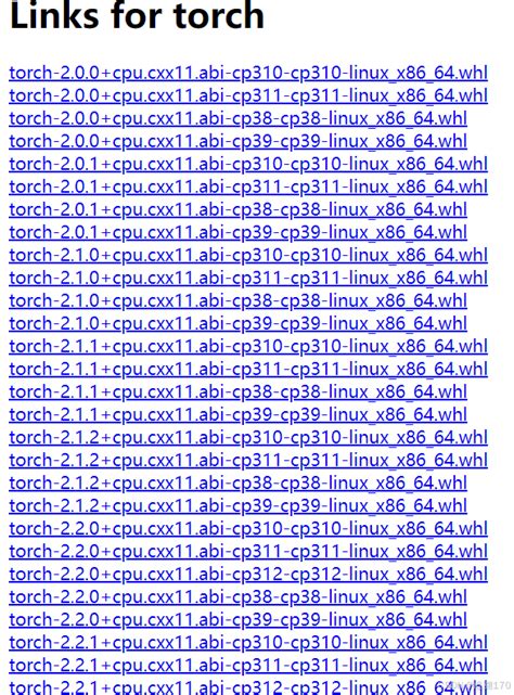 Gpu版本的torch安装！实测可行pip Install Torch Gpu Csdn博客
