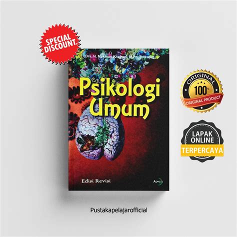 Jual BUKU ORI PSIKOLOGI UMUM EDISI REVISI MAKMUN KHAIRANI ASWAJA