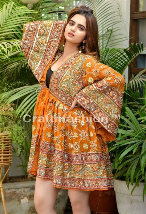 Exclusive Zardosi Handwork Beaded Jacket Beach Party Sequin Shrug Boho