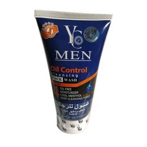 Natural Yc Men Oil Control Face Wash Age Group Adults Packaging Size