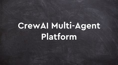 Crewai Multi Agent Platform Procodebase