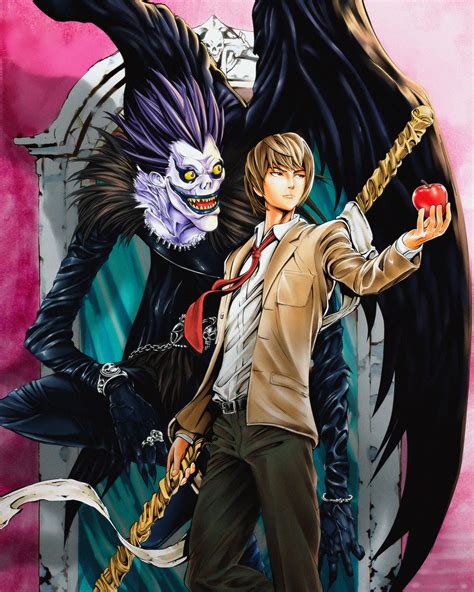 Light Yagami And Ryuk Behance