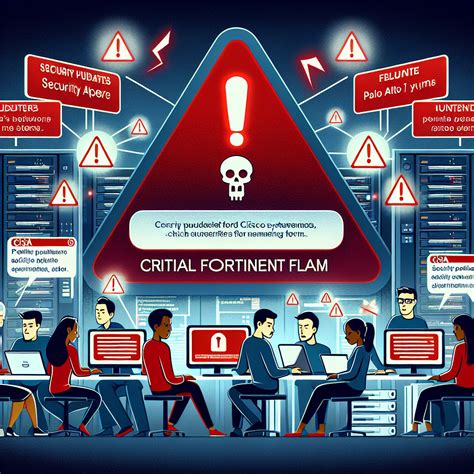 Cisa Warns Of Critical Fortinet Flaw Urgent Security Updates For Palo Alto And Cisco