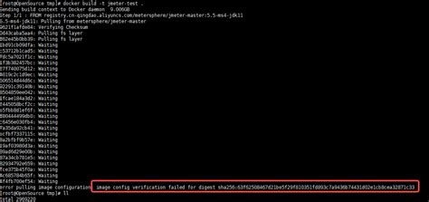BUG 根据MeterSphere Jmeter镜像生成新镜像时镜像校验失败 Issue metersphere metersphere GitHub
