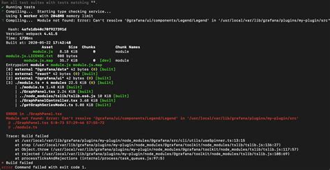 error while building panel plugin graphwithlegend 7 0 0 react
