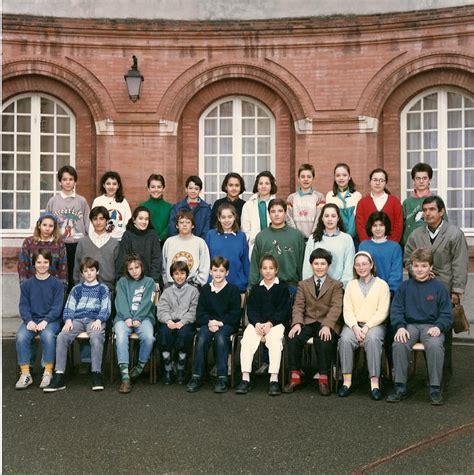 Photo De Classe 5ème 1 De 1986 Collège Pierre De Fermat Copains Davant