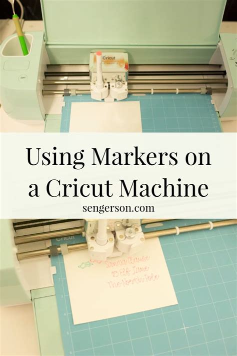 How To Use Cricut Markers And Pens With Project Ideas