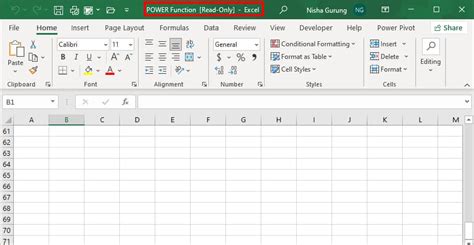 how to open a read only excel file