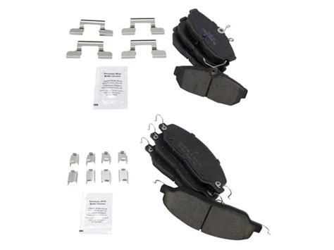 Mustang Ceramic Brake Pads Front And Rear 05 14 Mustang Gt Wo
