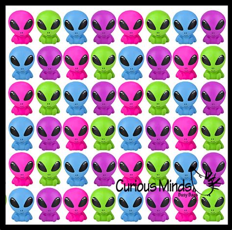 Alien Squishy Slow Rise Foam Scented Sensory Stress Fidget Toy Mem