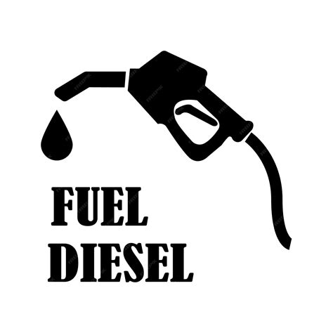Premium Vector Fuel Diesel Icon Logo Vector Design Template