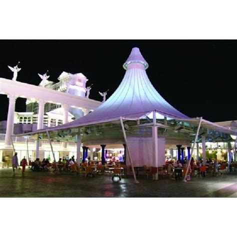 Modular PVC Conical Tensile Structure At Rs 355 Square Feet In New