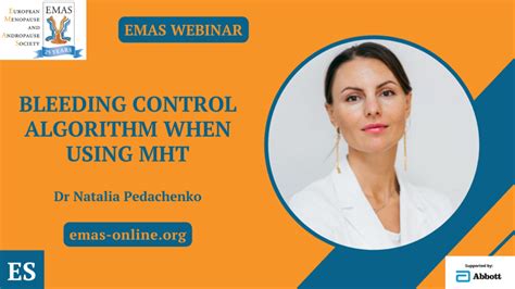 Bleeding Control Algorithm When Using Mht Es European Menopause And Andropause Society Emas