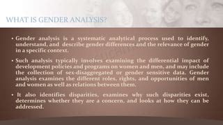 Gender Tools And Methodology PPTX