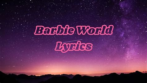 Nicki Minaj Ice Spice Barbie World Lyrics YouTube