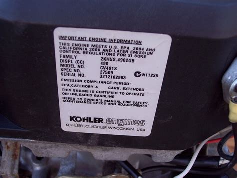 KOHLER COMMAND 17.5 HP CV491S 27509 SCOTTS JOHN DEERE GOOD RUNNING ENGINE MOTOR | eBay