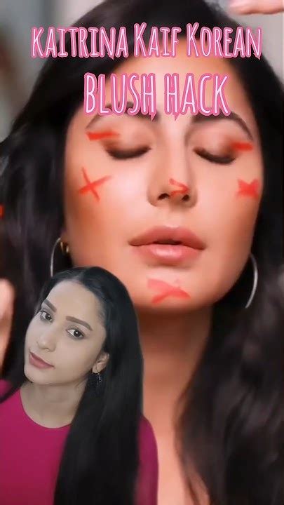 Katrina Kaif Blush Hack 🤯 Viralshorts Trendingshorts Makeuphacks