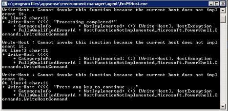 Troubleshooting PowerShell Actions In AppSense DesktopNow