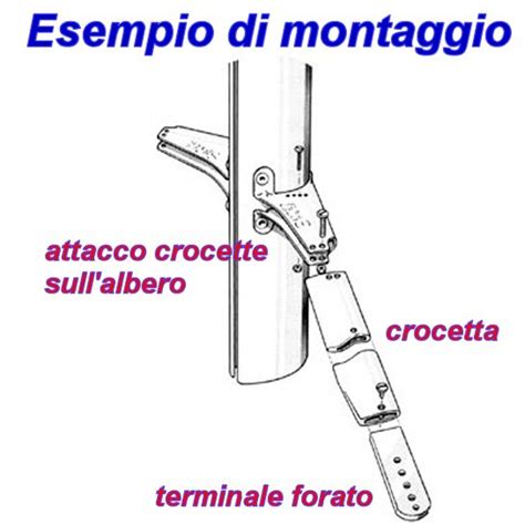 Coppia Crocette Da 40 Cm Per Flying Juior E Flying Dutchman Etc Mure A Dritta