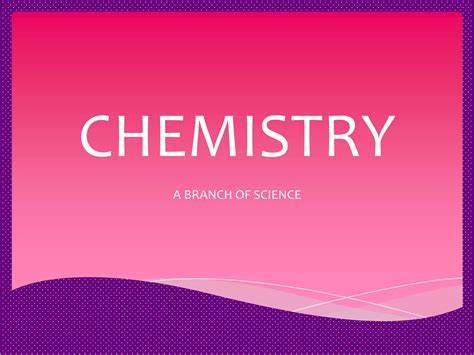 Chemistry Ppt Ppt
