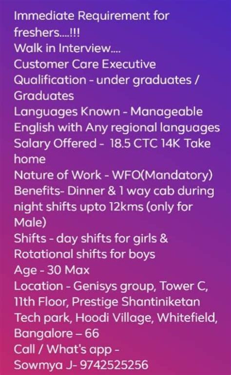 Sowmya J Posted On Linkedin