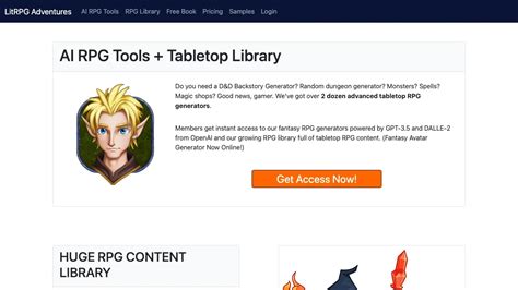 Litrpg Adventures Ai Powered Rpg Content Creation Creatiai